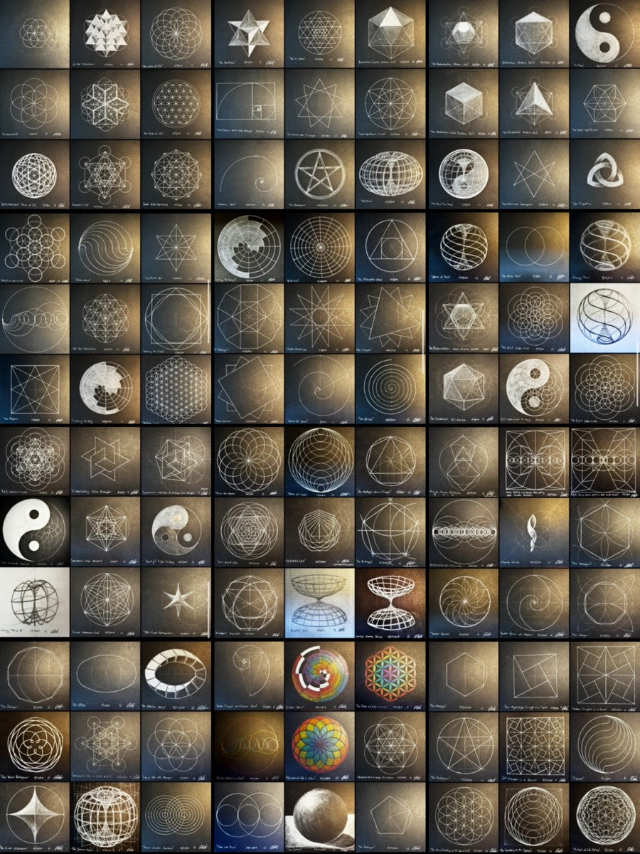 108 Sacred Geometry Artworks