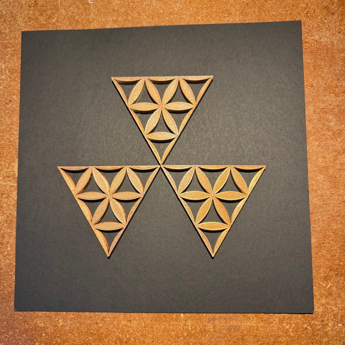 Flower of Life Segment Triangles – Modular Sacred Geometry Panels Set ...