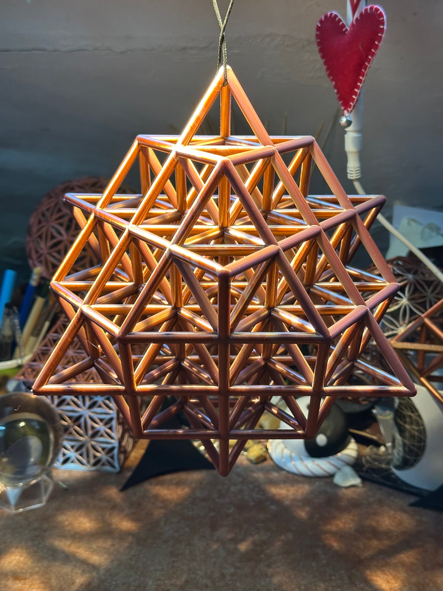 64 Star Tetrahedron, Large 150mm Edition - Sacred Geometry of Energy ...