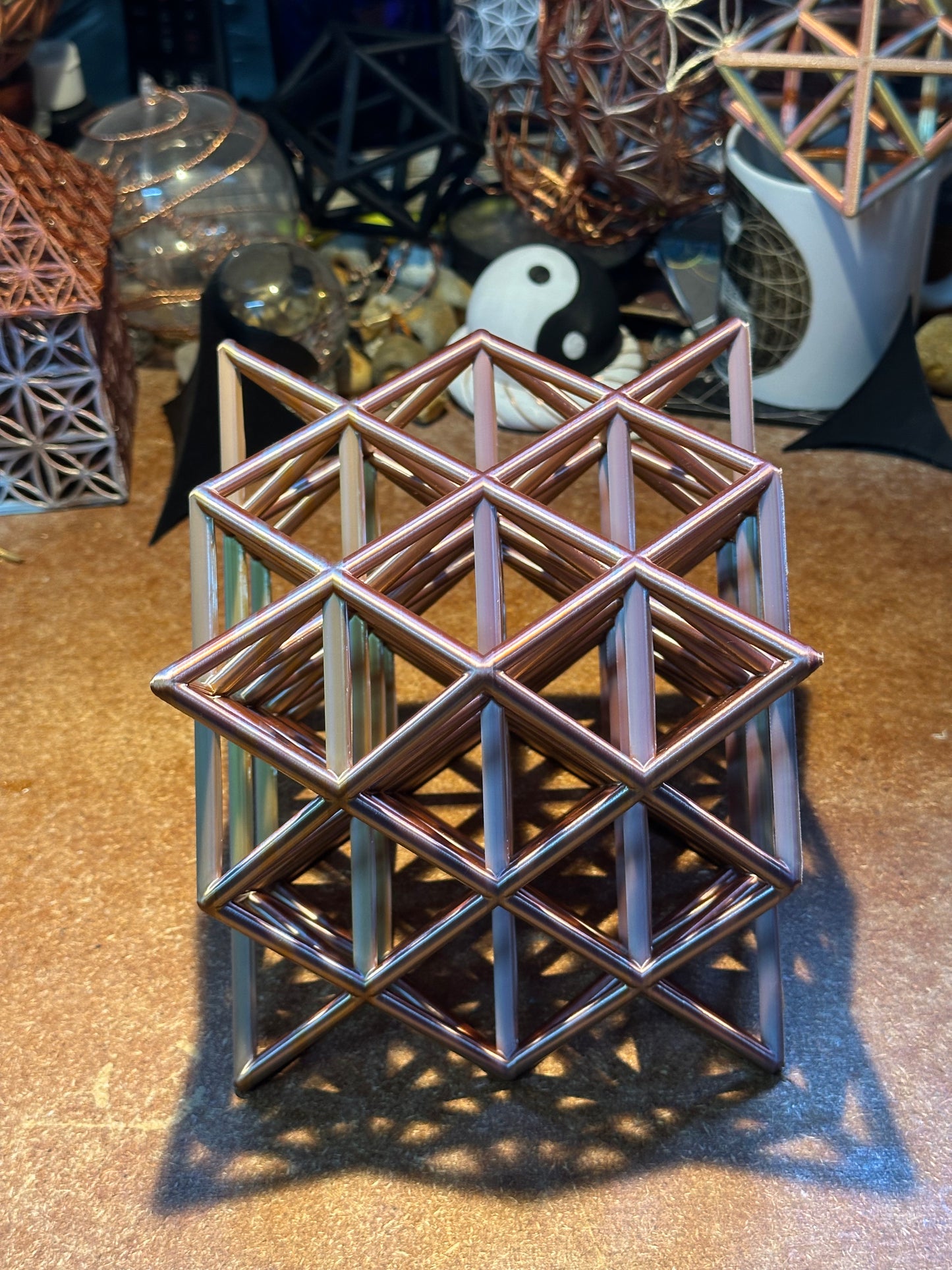 64 Star Tetrahedron, Large 150mm Edition - Sacred Geometry of Energy ...